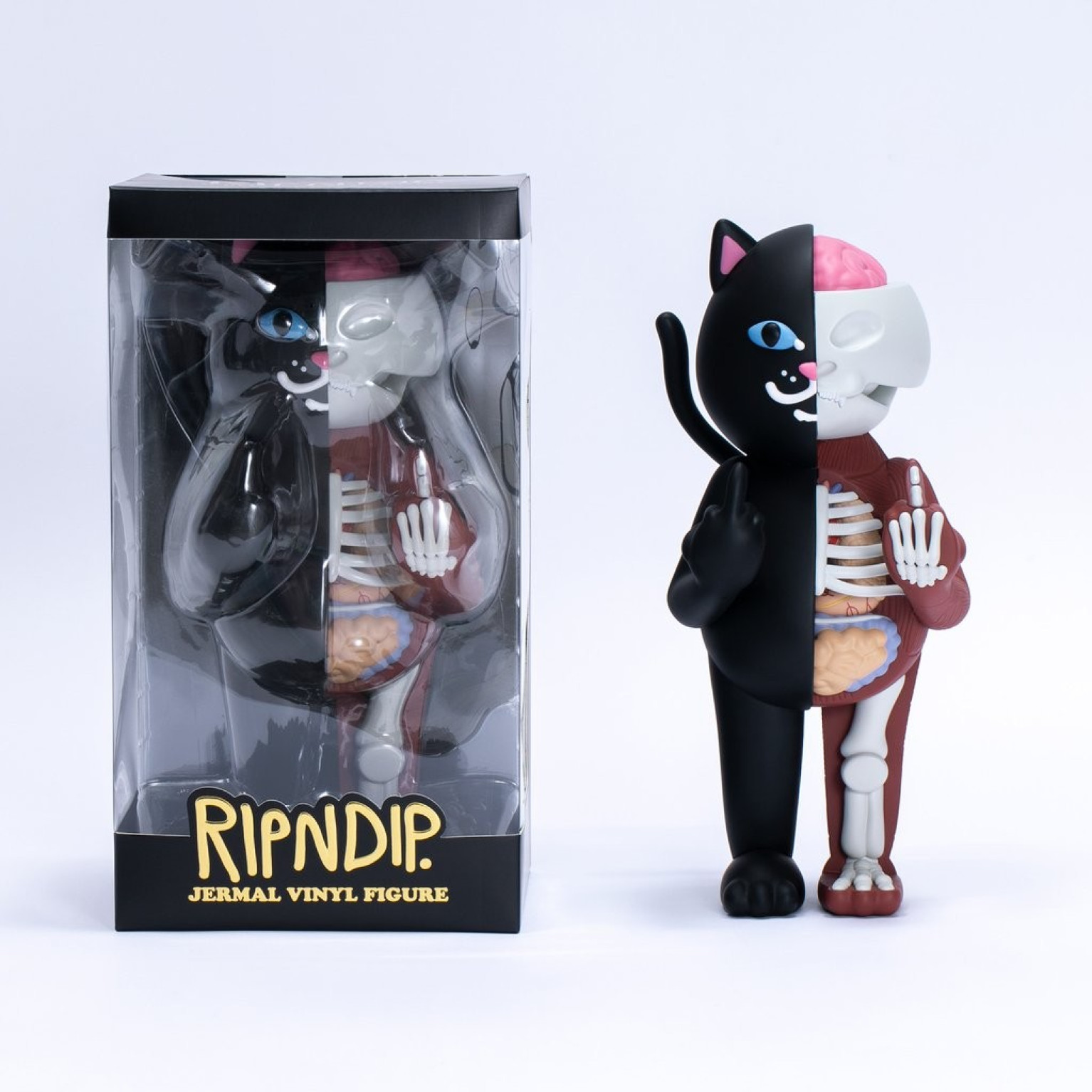 Виниловая фигурка Ripndip Lord Jermal Vinyl Figure Black от RIPNDIP ...