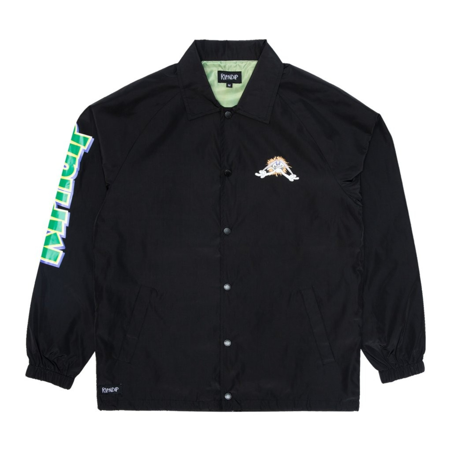 Куртка Ripndip Silly Nerm Coach Jacket Black от RIPNDIP найти и ...